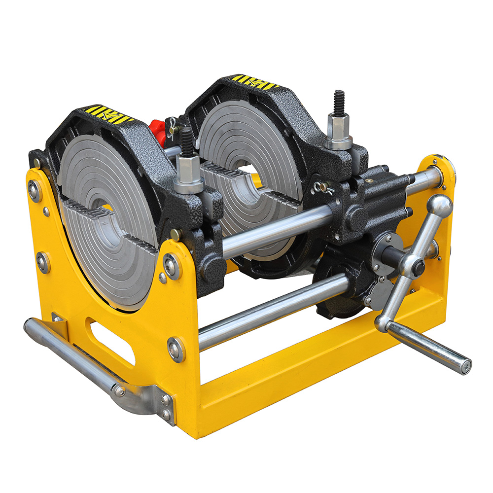 factory direct 200mm portable hot melt manual butt fusion welding ...
